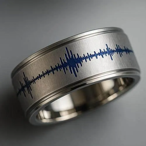 Soundwave Rings - Custom Designs - Soundwave Art
