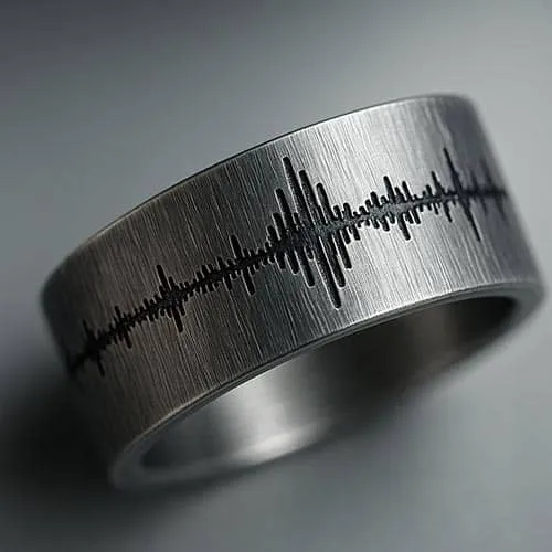 Soundwave Rings - Custom Designs - Soundwave Art