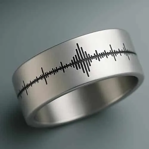 Soundwave Rings - Custom Designs - Soundwave Art