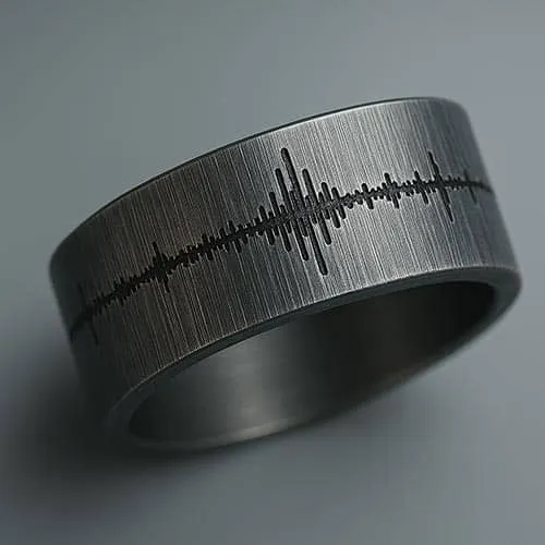 Soundwave Rings - Custom Designs - Soundwave Art